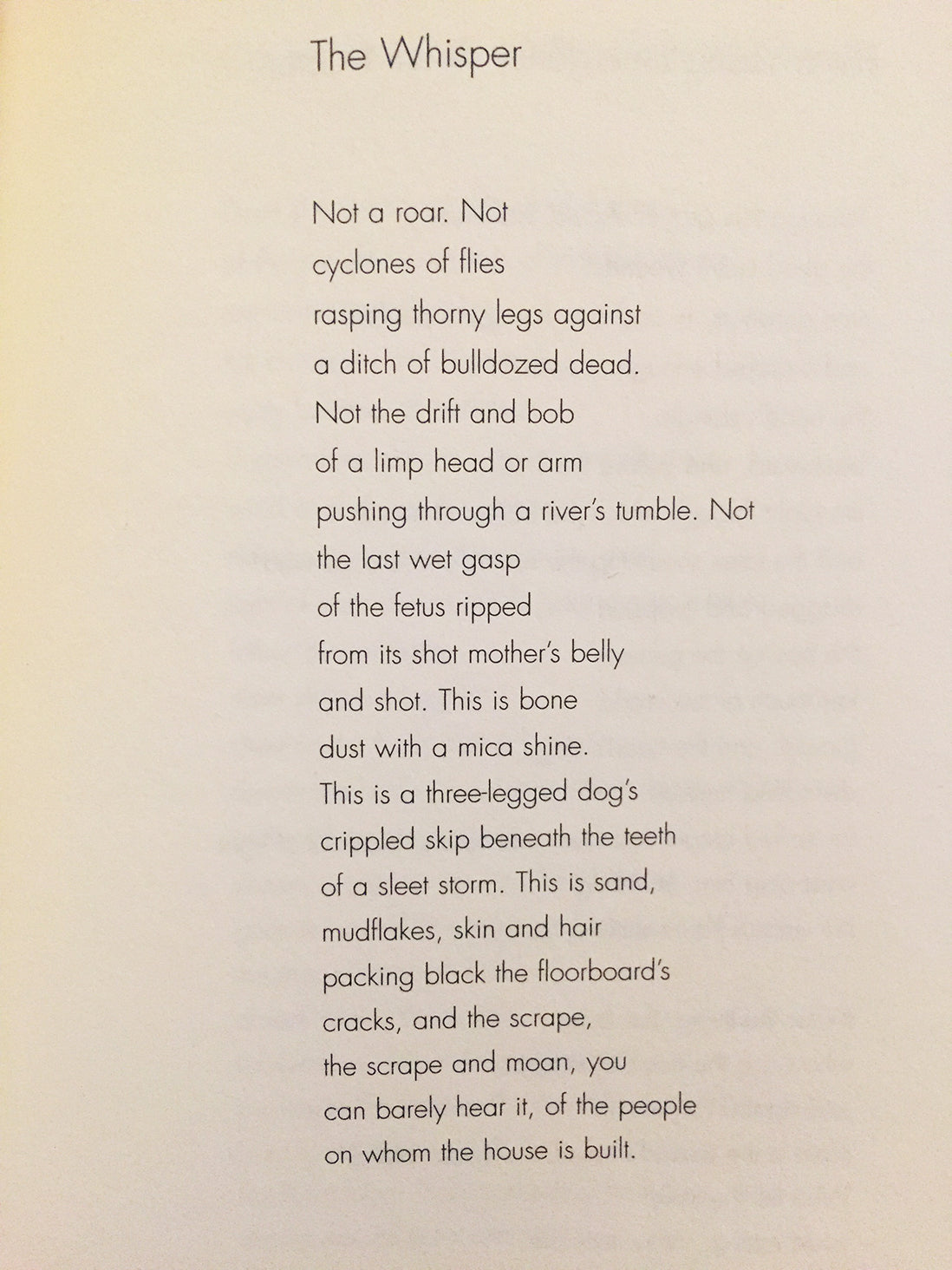National Poetry Month! My Pick: The Whisper – CavanKerry Press