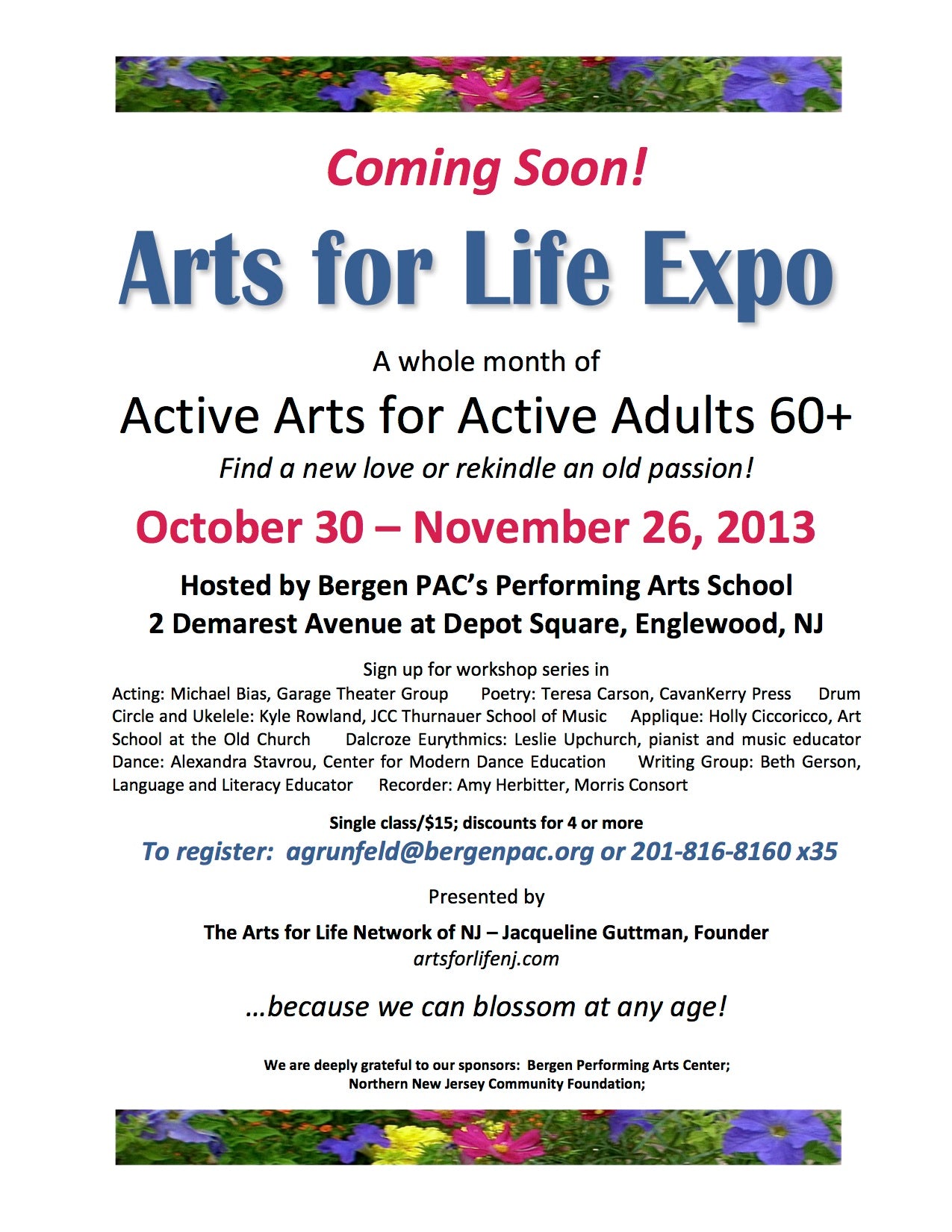 Learn more about next month’s Arts for Life Expo – CavanKerry Press