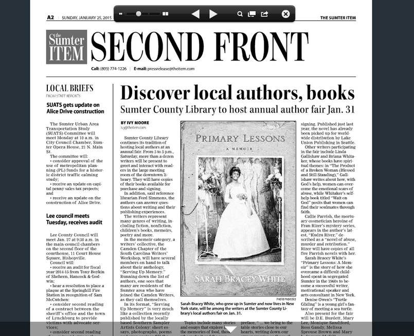 "Primary Lessons" featured in hometown paper – CavanKerry Press